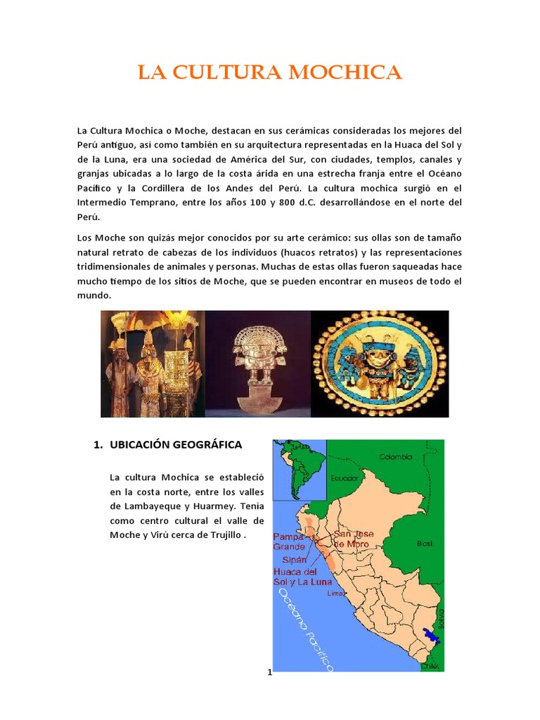 Resumen de la Cultura Mochica | PDF | Historia | Religión y espiritualidad