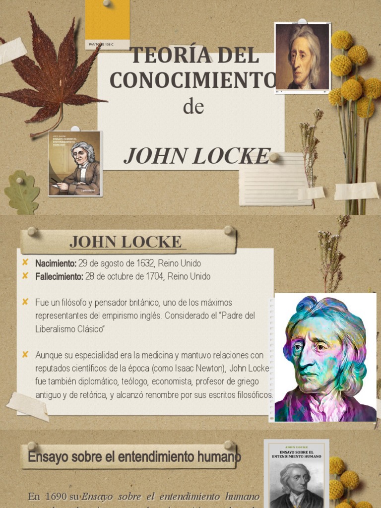 John Locke (Ensayo Sobre El Entendimiento Humano) | PDF | John Locke ...