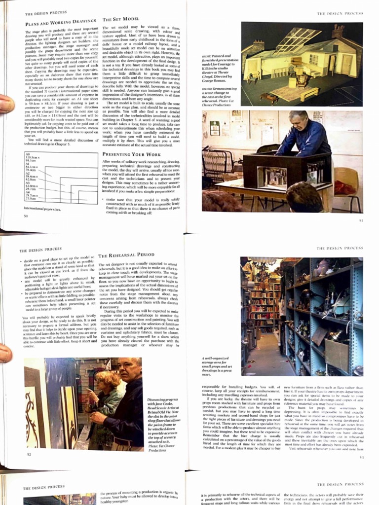 050-093-The Handbook of Set Design | PDF | Drawing | Tools