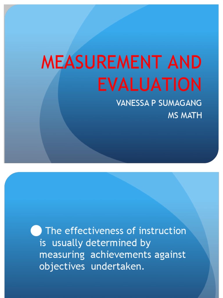 Measuring Student Achievement: An In-Depth Review of Testing ...