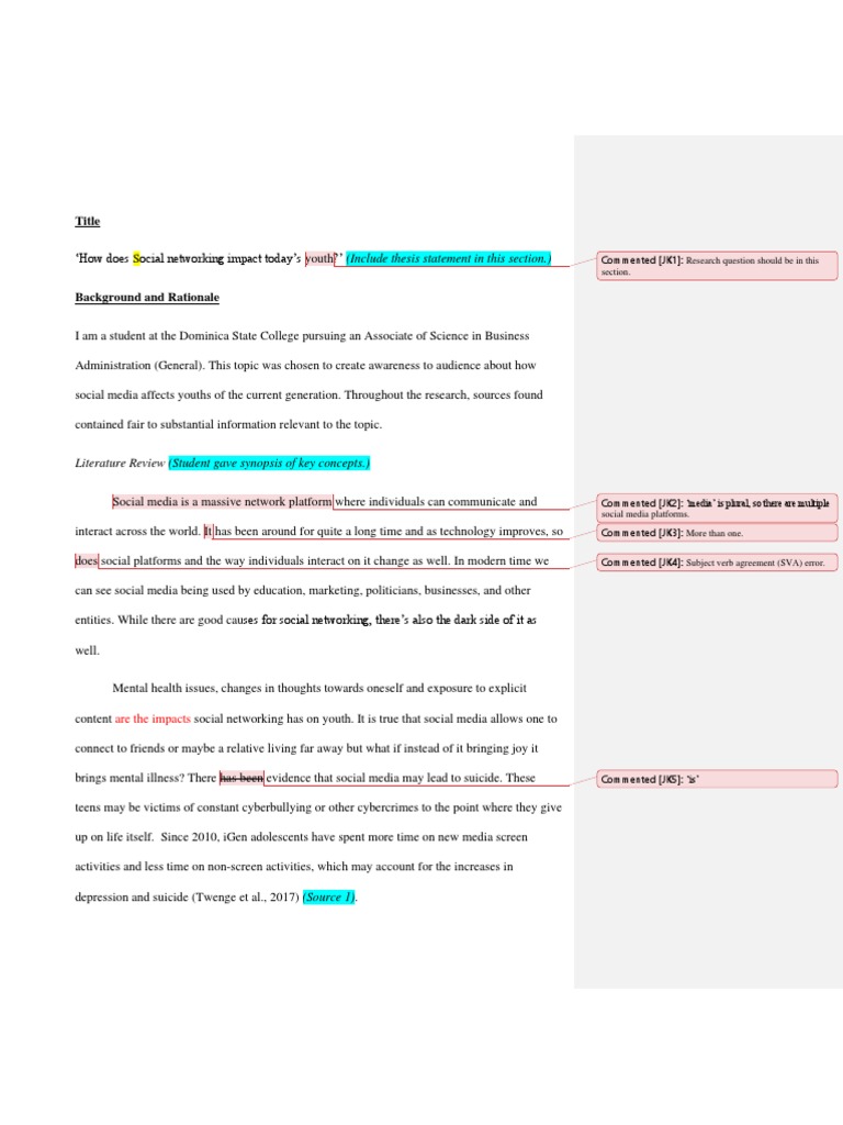 Student_Example_Research_Proposal | PDF | Social Media | Popular ...