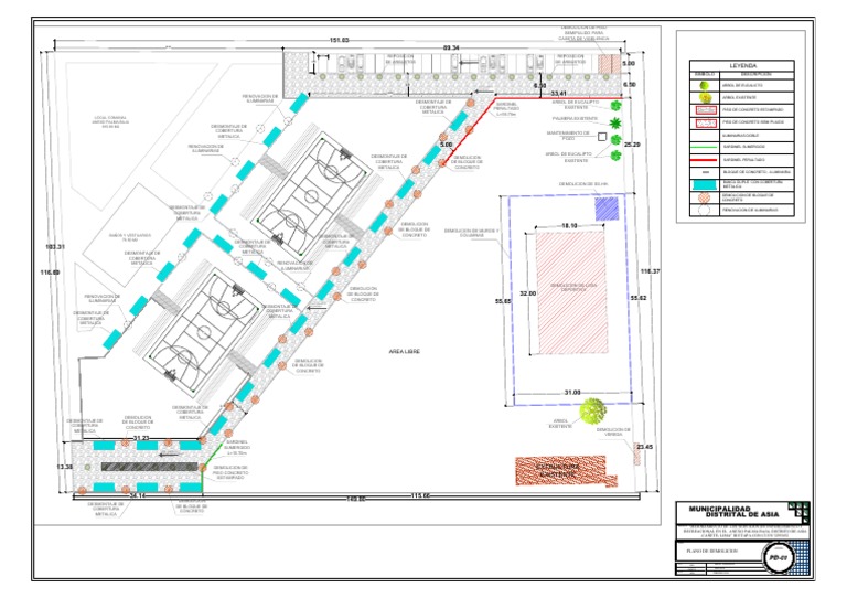 1-PLANO DE DEMOLICION-Layout2 | PDF