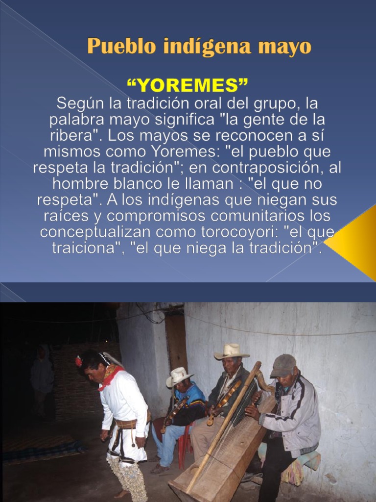 Pueblo indígena mayo | PDF