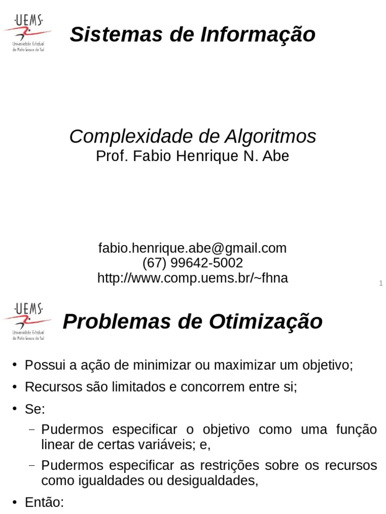 Ca (181017) | PDF | Otimização matemática