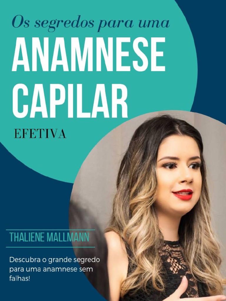 E-Book Anamnese Capilar | PDF | Cabelo | Sistema tegumentar