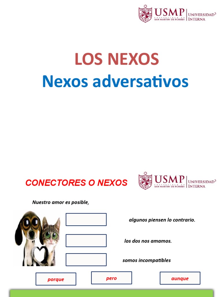 Nexos Adversativos | PDF