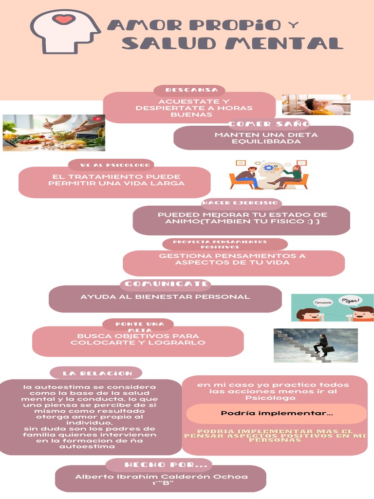 Infografia Salud Mental Pdf