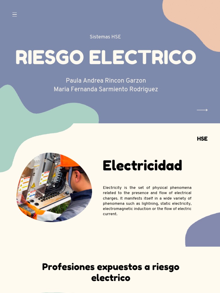 Riesgo Electrico Pdf Pdf Ciencias Fisicas Materiales
