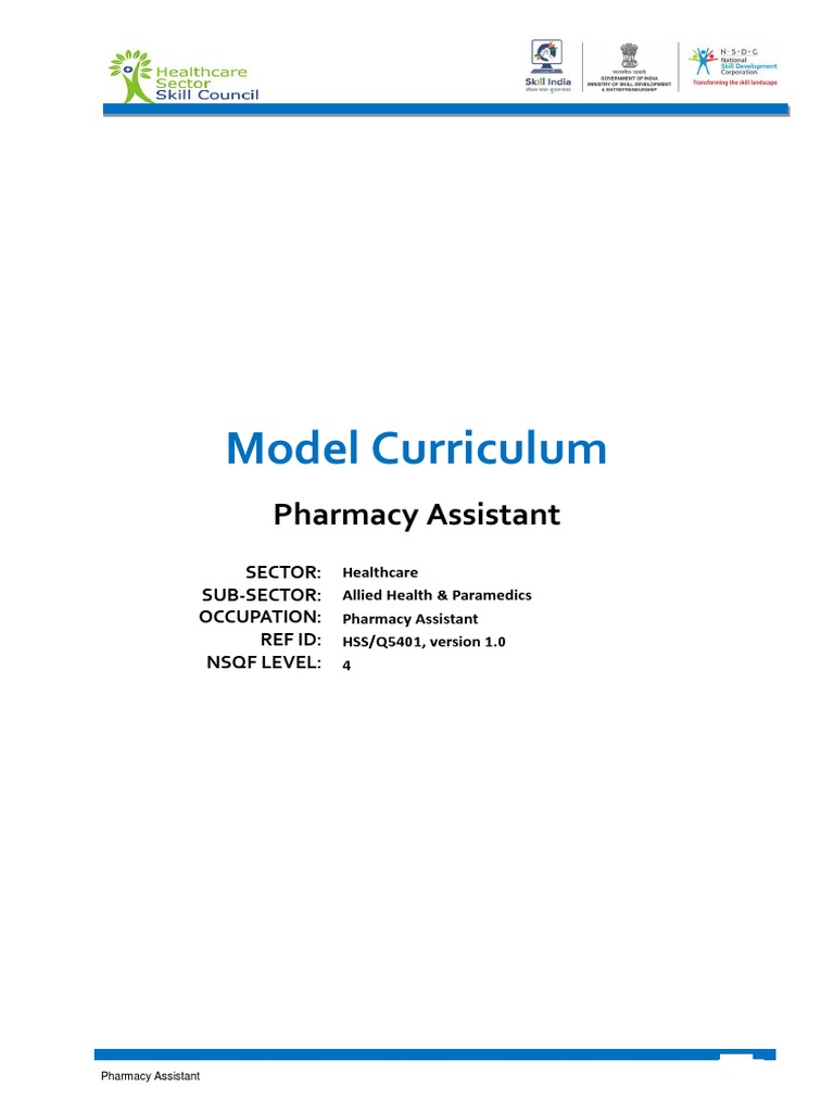 Pharmacy Assistant Training Guide | PDF | Self-Improvement | Science ...