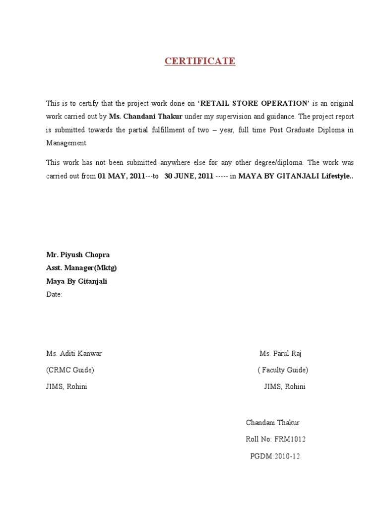 Retail Store Operation | PDF | Grocery Store | Retail