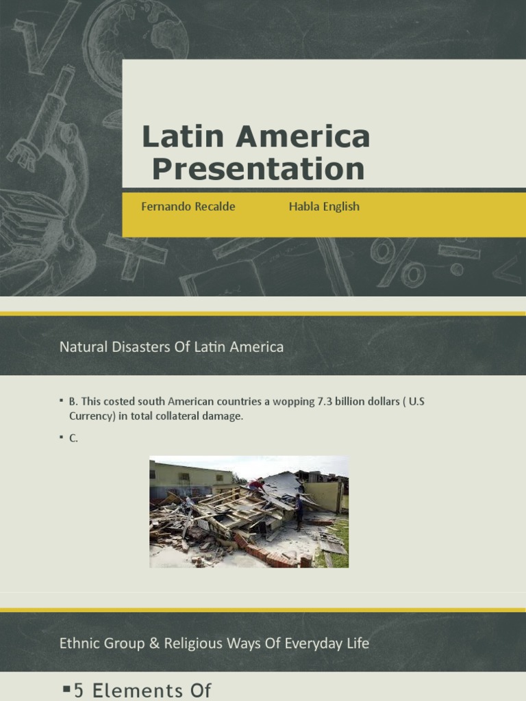 Latin America Presentation-Fernando Recalde | PDF | Social Science