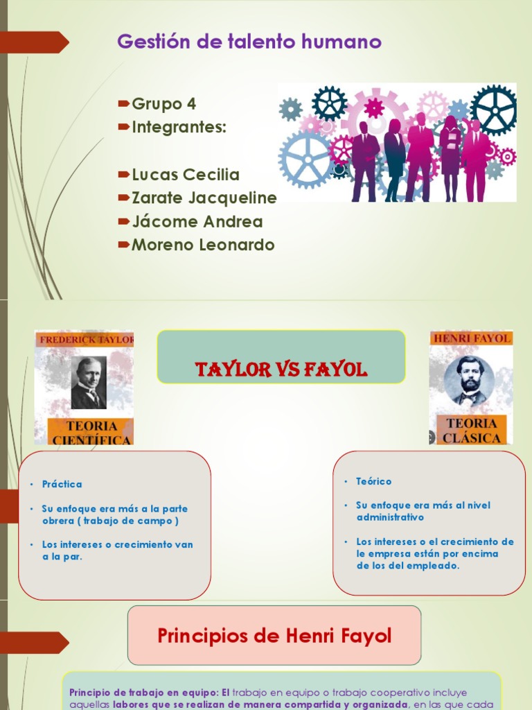 Fayol Vs Taylor | PDF