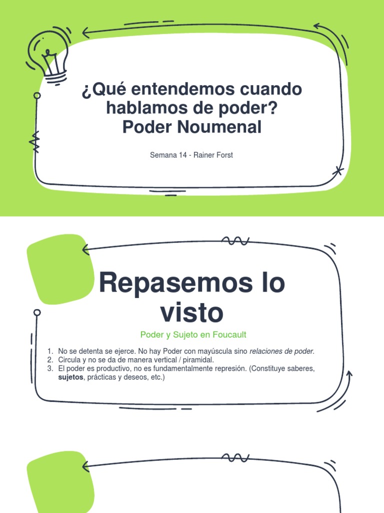 Poder Noumenal y Espacio de Razones | PDF | Estado (política ...