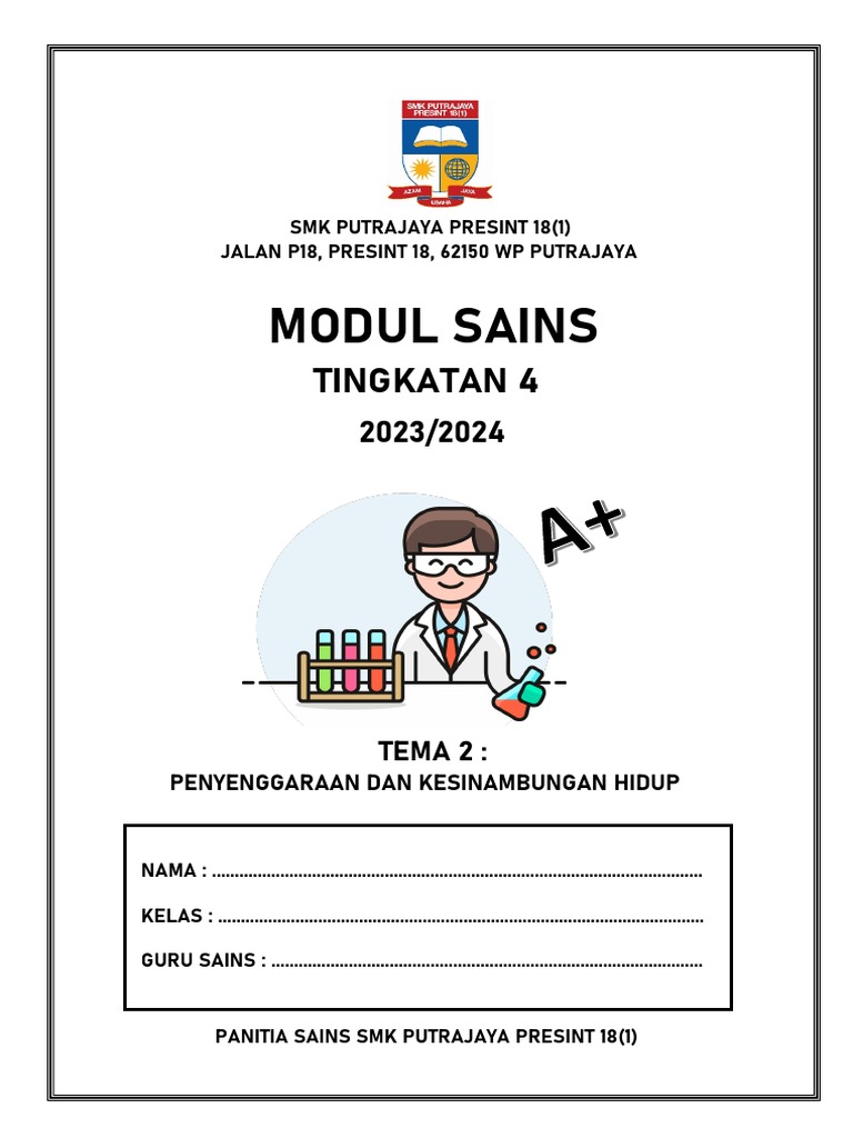 COVER MODUL SAINS T4-Merged | PDF | Teknologi & Rekayasa