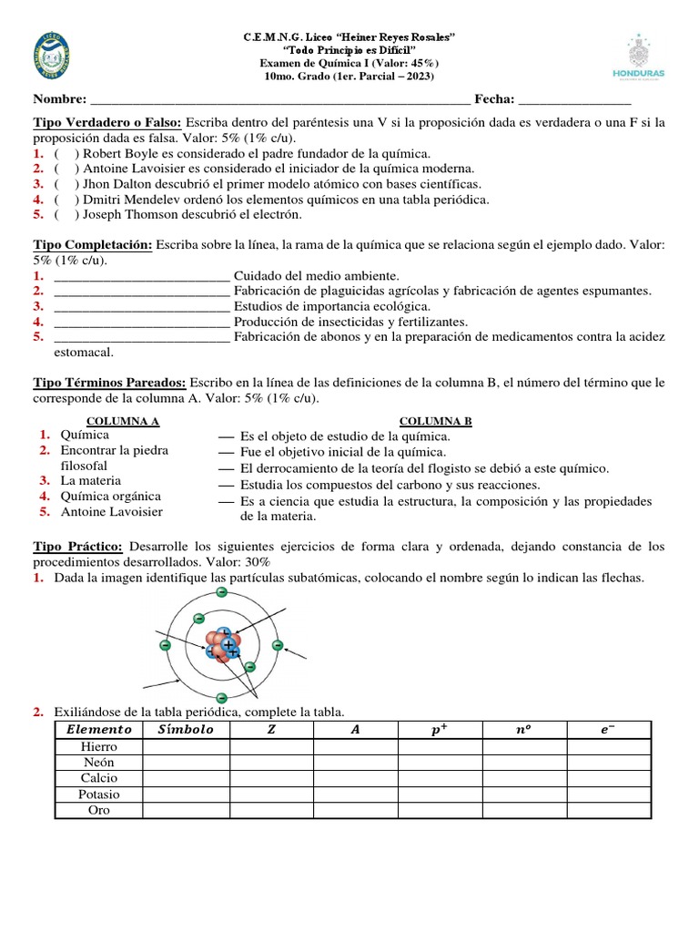 Química (BTP) | PDF | Química | Tabla periódica