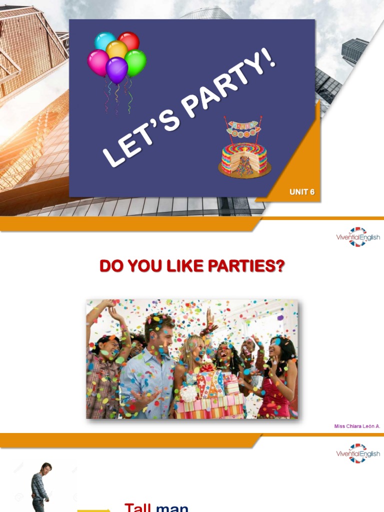 Let's Party! | PDF | Plural | Languages