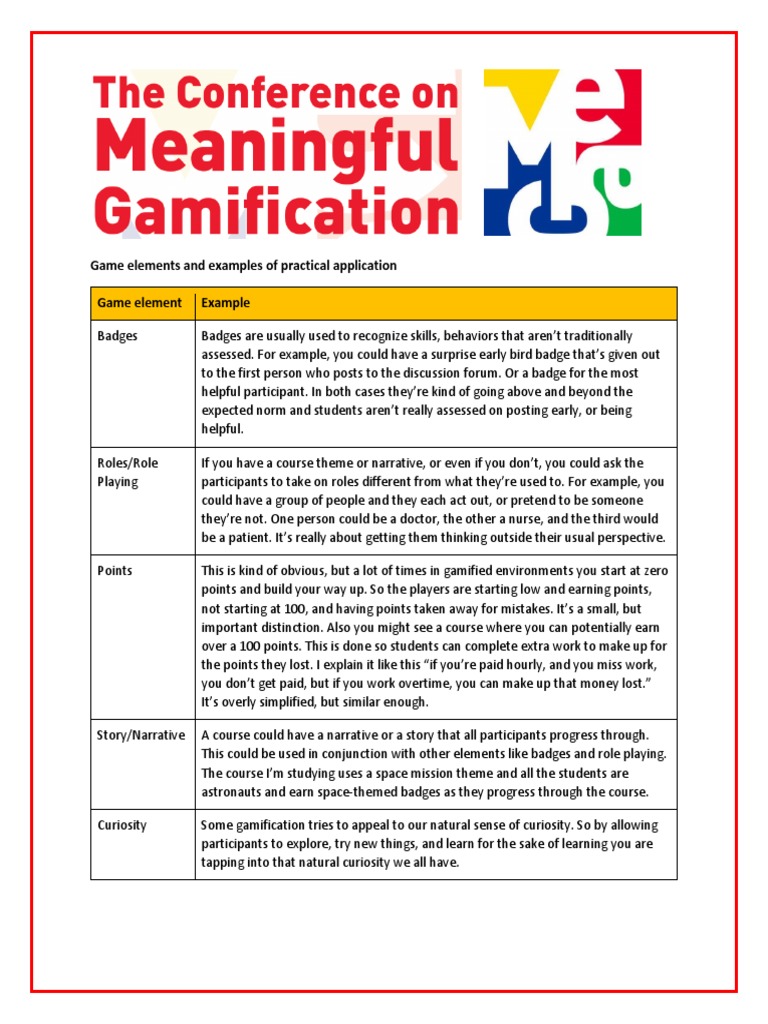 Gamifying Education: Applying Game Elements and Mechanics to Enhance ...