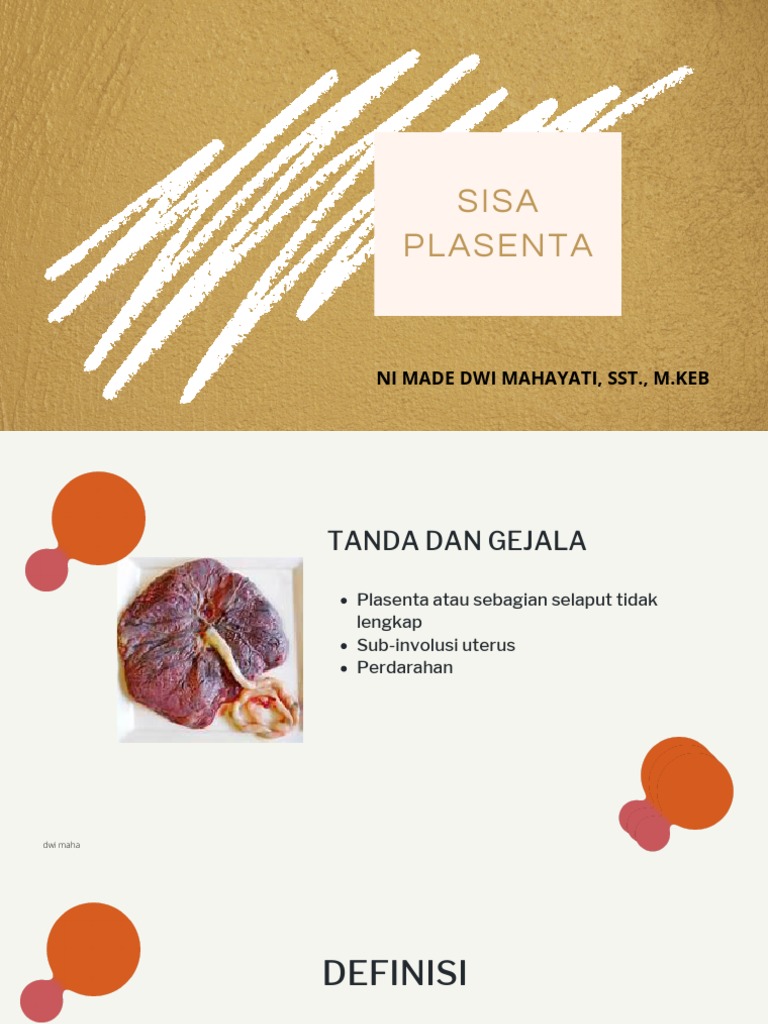sisa placenta Askeb GADAR | PDF