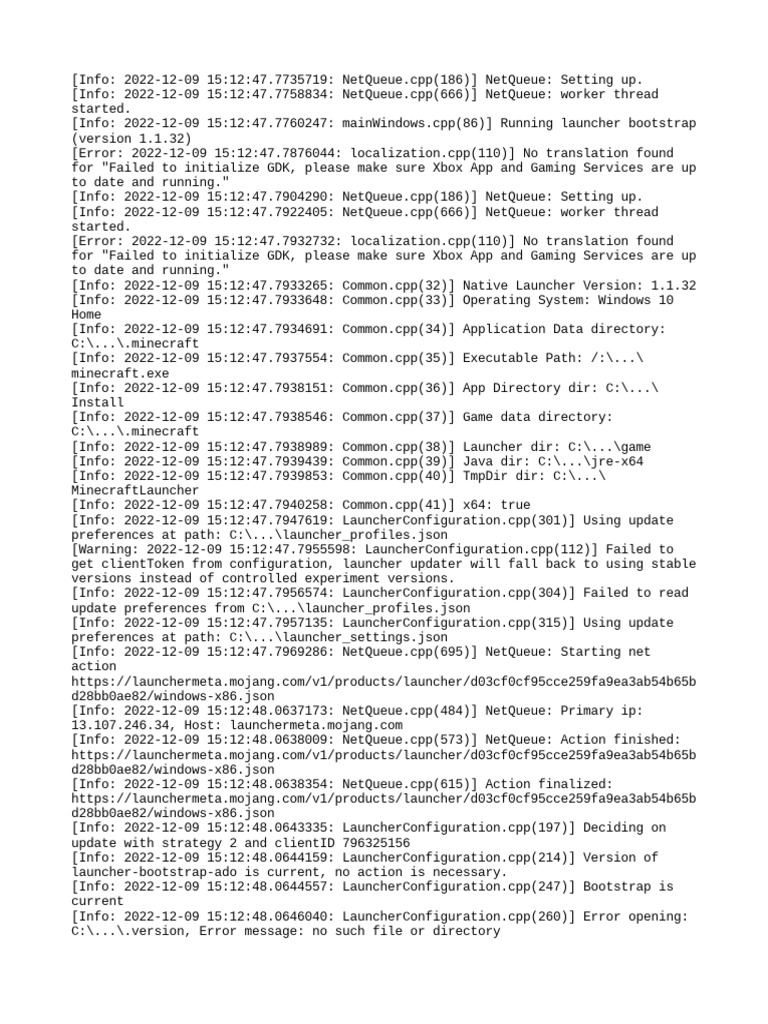 Launcher Log | PDF | Utility Software | Operating System Families
