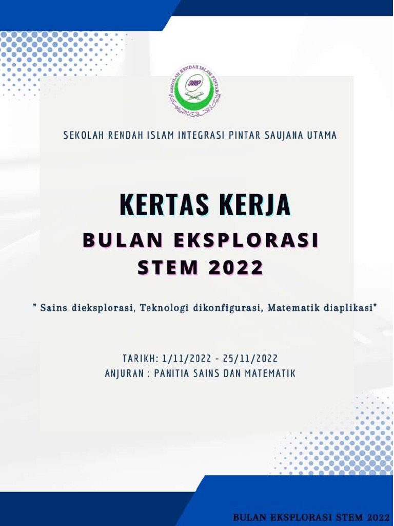 Kertas Kerja Bulan Eksplorasi Stem | PDF