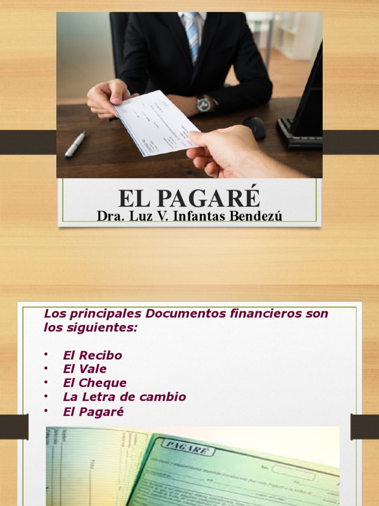 El Pagaré | PDF