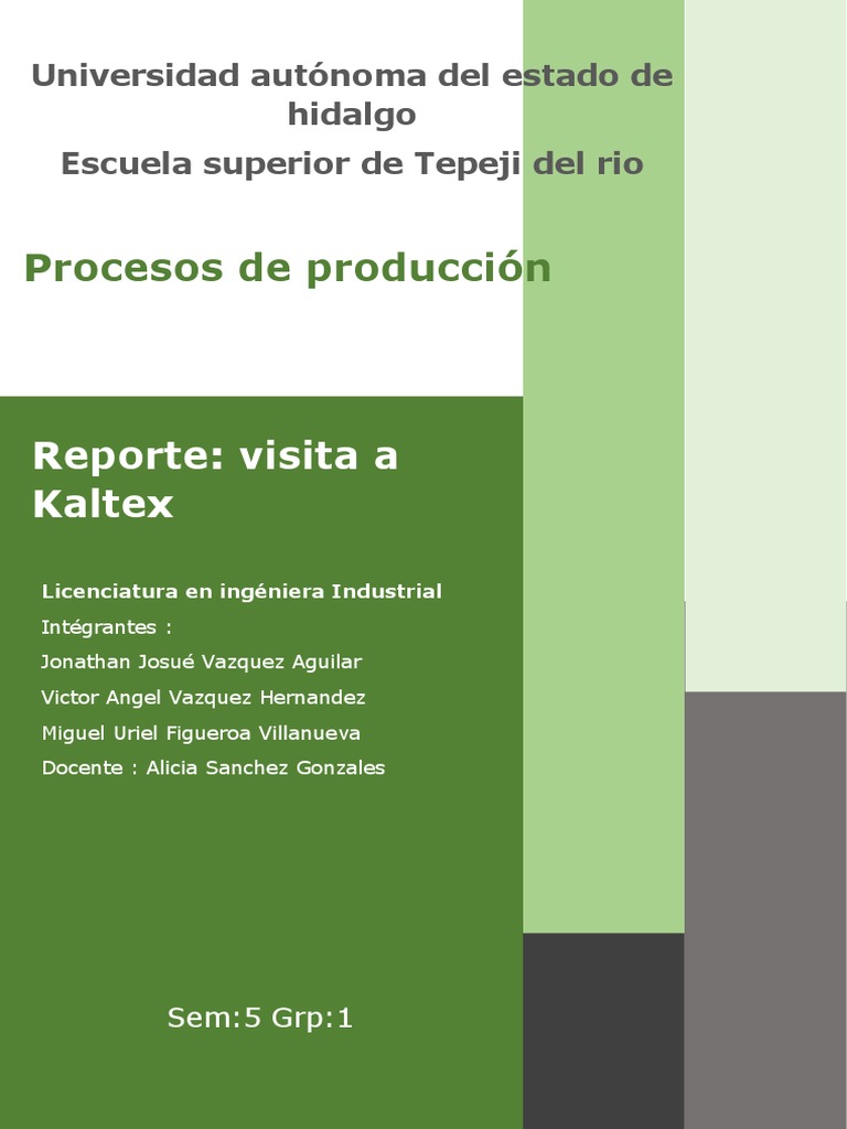 Kaltex Definitivo | PDF | Textiles | Telar