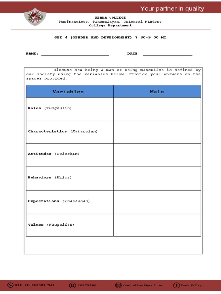 ACTIVITY GEE4.pdf | PDF