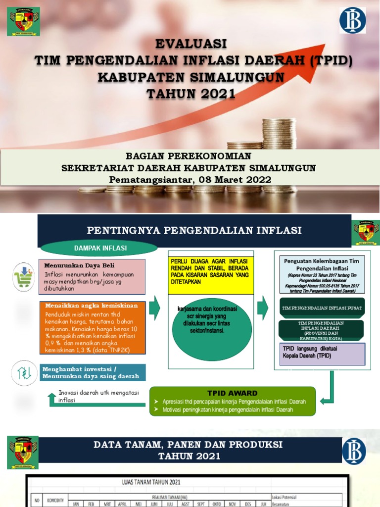EVALUASI TPID 2021 Edit Baru | PDF