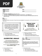 English - (UASA) F2 - ENGLISH MODEL 1 - 2023 | PDF