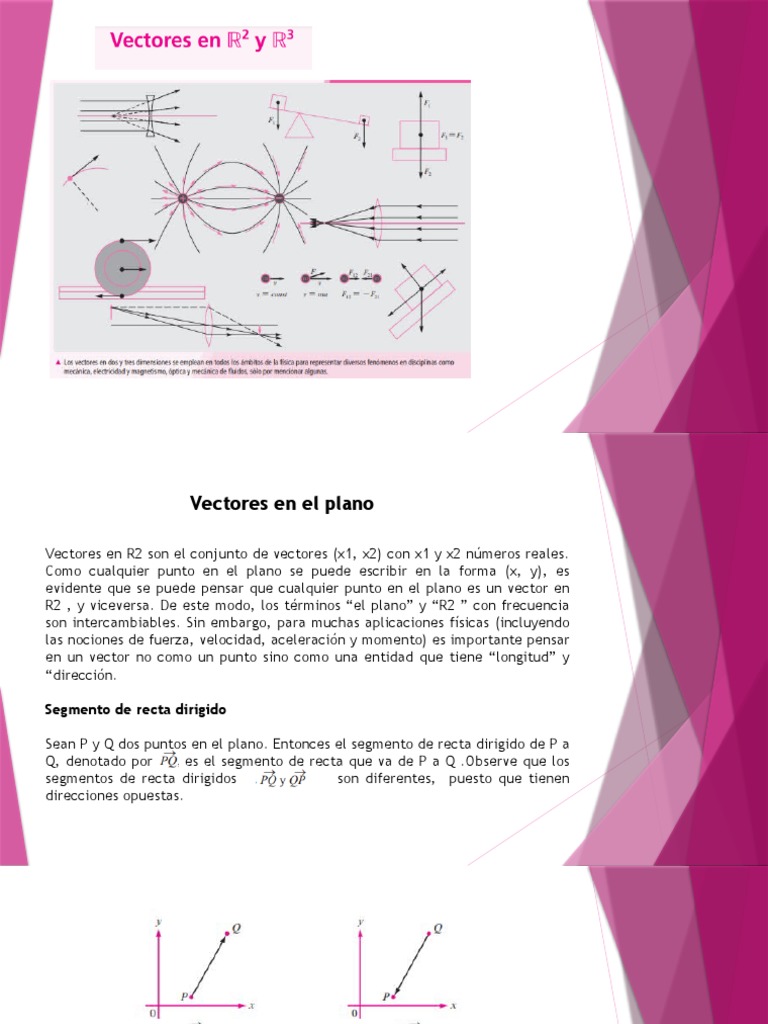 Vectores | PDF | Vector Euclidiano | Longitud