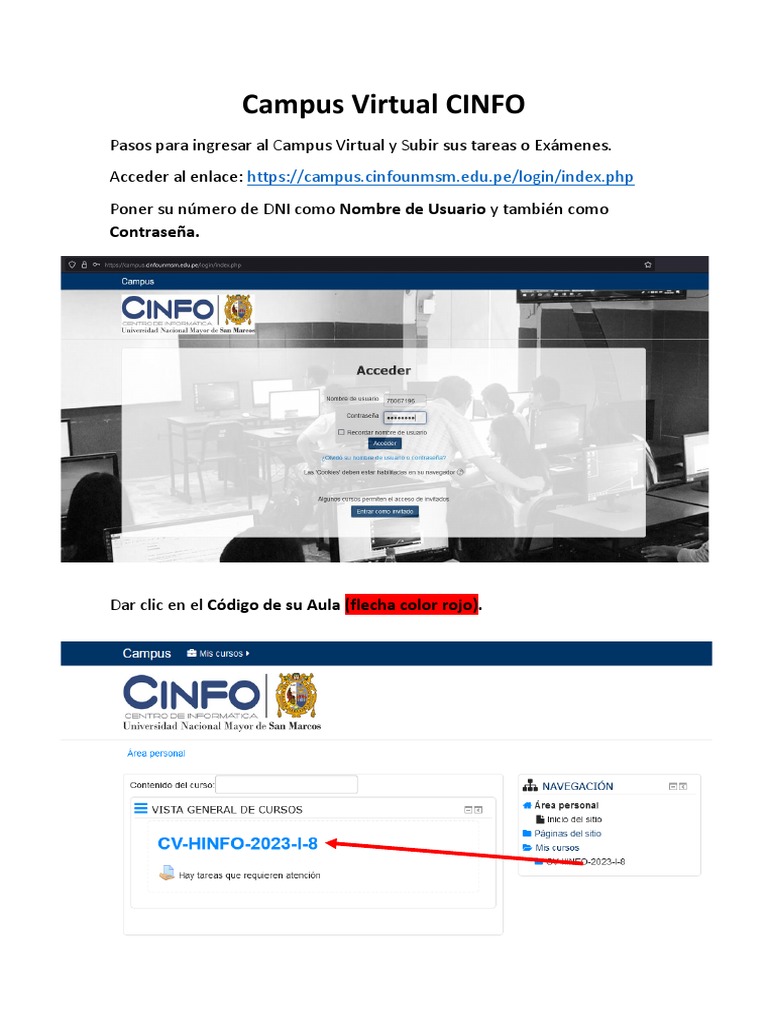 Tutorial Como Subir Tareas | PDF