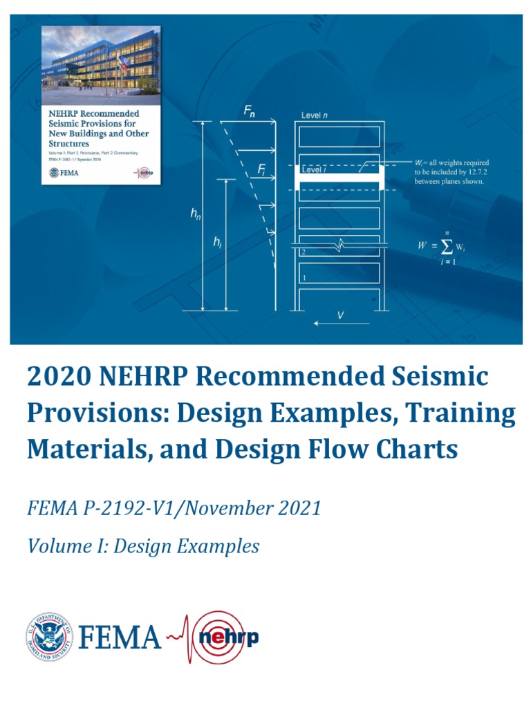 Fema - Nehrp - Design Examples Training Materials - Volume 1 PDF | PDF