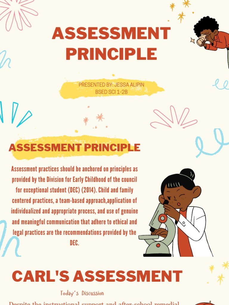 Carl's Assessment | PDF | Special Education | Classroom