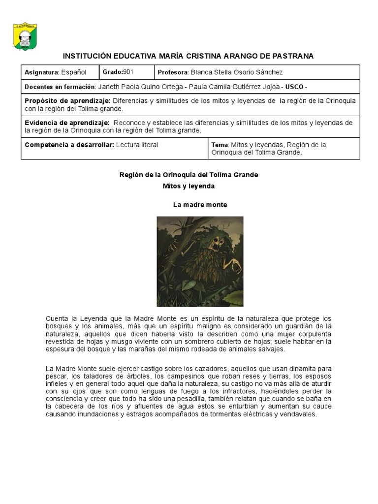 La Madre Monte | PDF