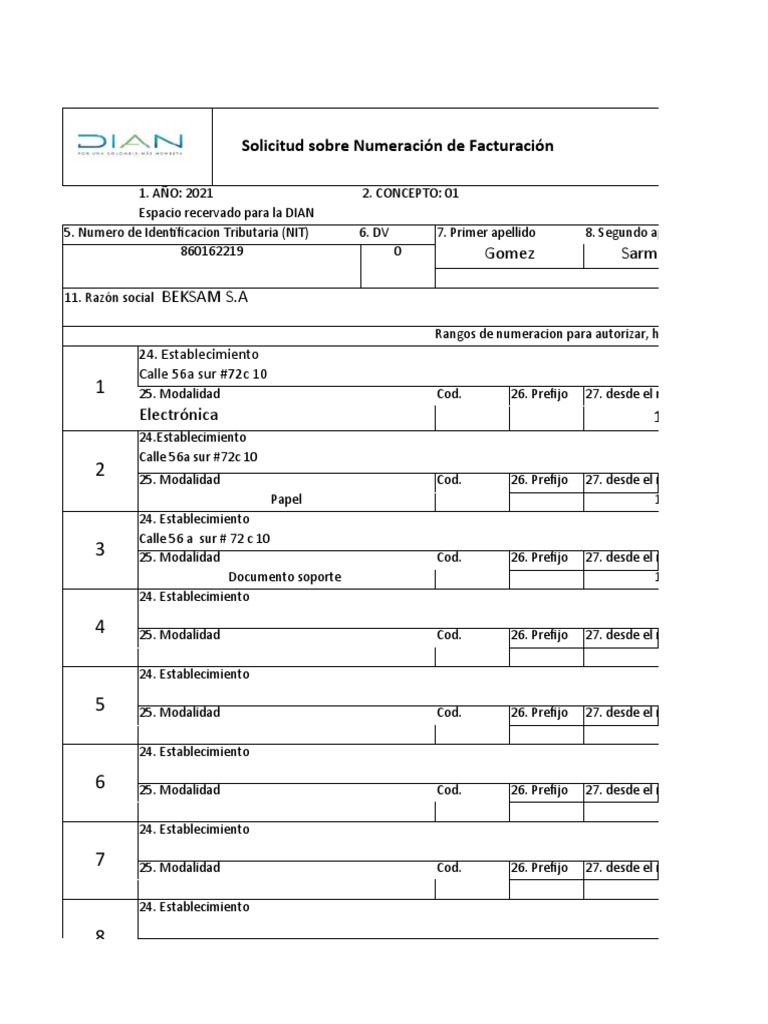 Formulario 1302 | PDF