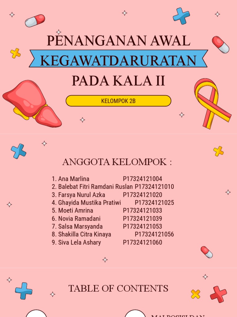 2B - Gadar - Penanganan Awal Kegawatdaruratan Pada Kala II | PDF