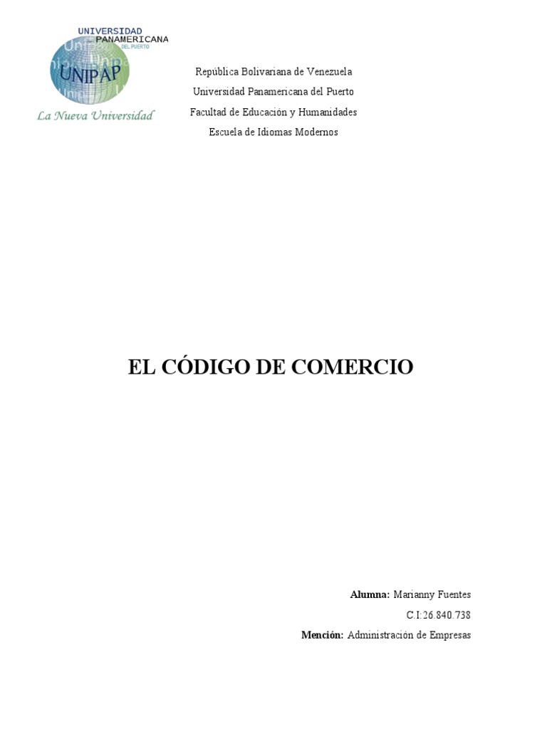 El Código de Comercio | PDF | Comercio | Economias
