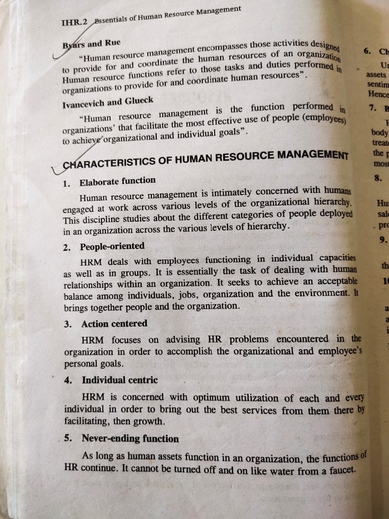 HRM Notes | PDF