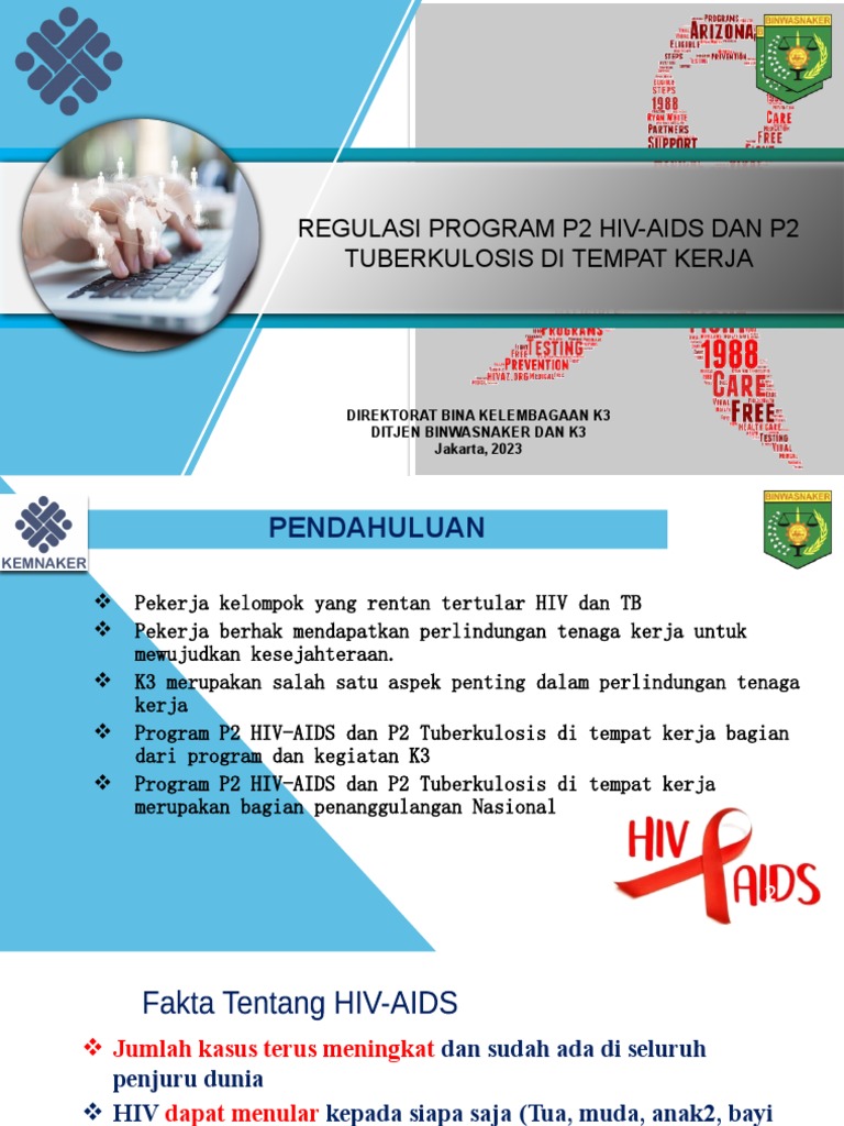 REGULASI P2 HIV-AIDS DAN TB DI TEMPAT KERJA Dari Citra | PDF | Pengembangan Diri