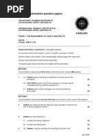 Nebosh How To Answer Cenario Based Assessments | PDF | Knowledge | Question