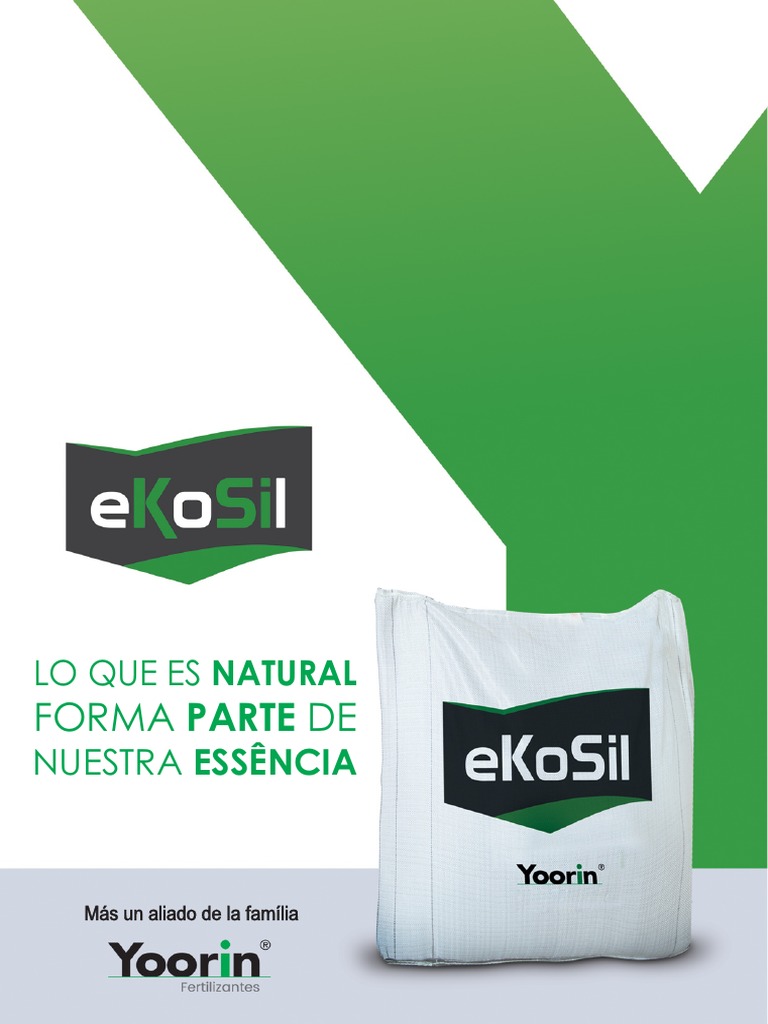 Folder Ekosil Esp | PDF | Suelo | Potasio