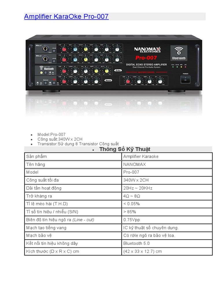 Amplifier KaraOke Pro Catalog | PDF