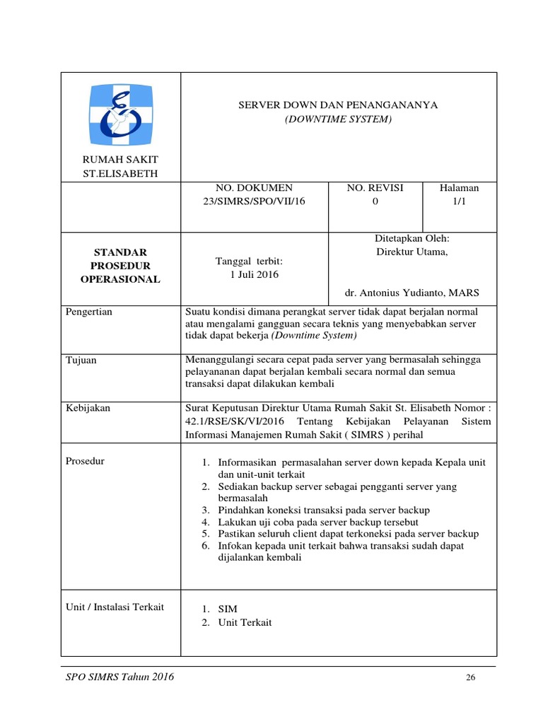 Downtime System | PDF