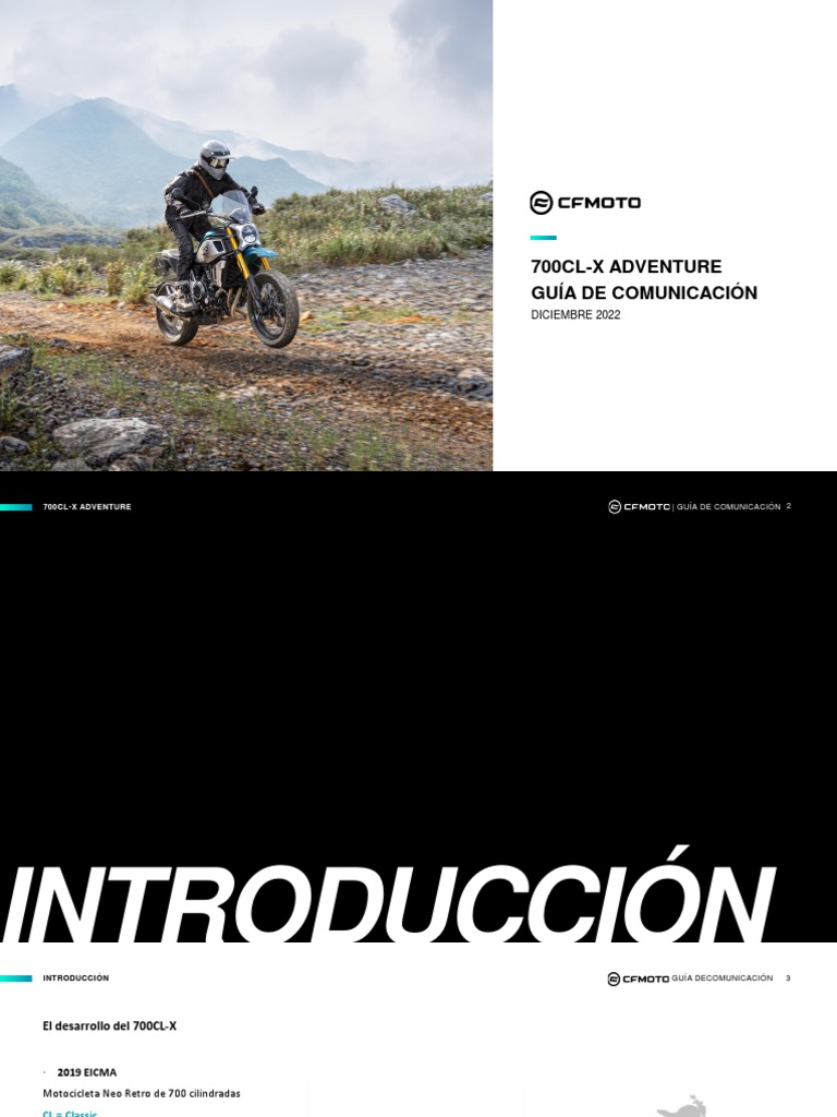 2022-CFMOTO - 700CL-X ADVENTURE CF700-2C-GuíaComunicación PDF ...