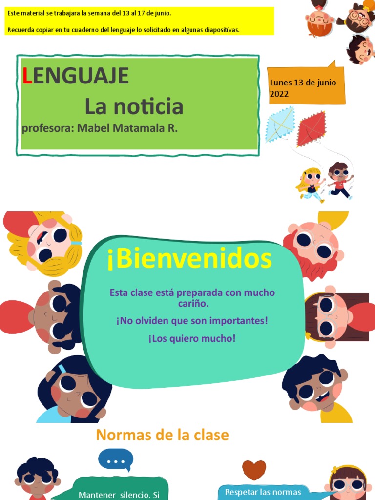 Estructura y Propósito de la Noticia | PDF
