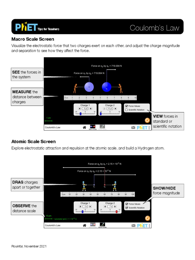 coulombs-law-html-guide_en | PDF | Force | Electric Charge