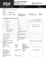 National Pension Scheme (NPS) Receipt | PDF