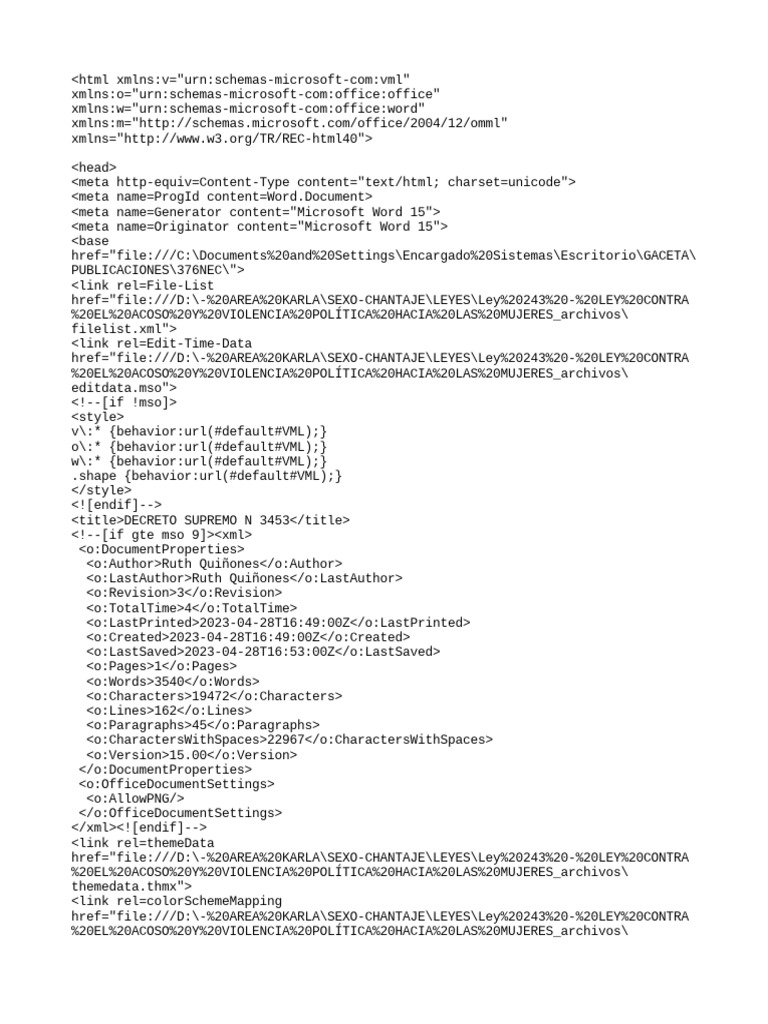 Ley 243 - LEY CONTRA EL ACOSO Y VIOLENCIA POLÍTICA HACIA LAS MUJERES ...