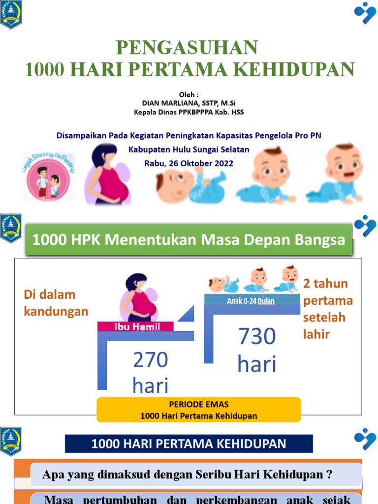 Pentingnya 1000 Hari Pertama Kehidupan | PDF | Kesehatan Holistik
