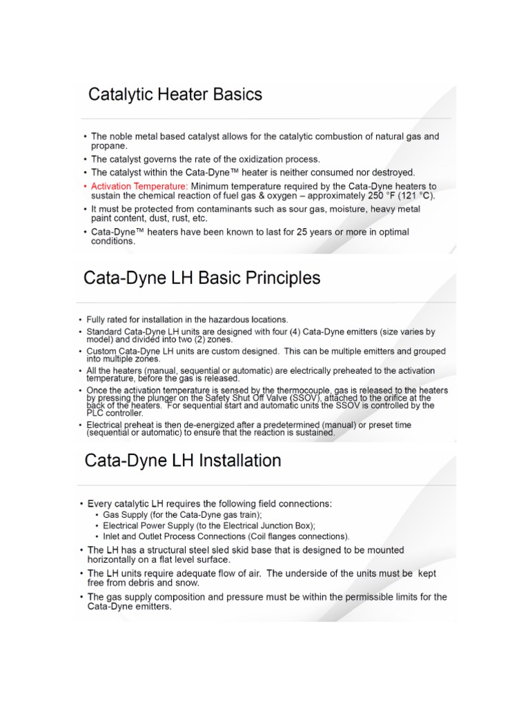 Informacion Tecnica Cata Dyne | PDF